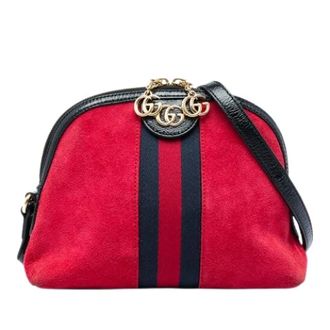 Gucci Pre-owned Vintage Umh&auml;ngetasche - - Pre-owned - Damen - Rot - ONE SIZE