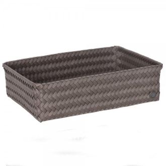 Handed By [DL] Fit Big Open Basket Rectangular Taupe Big