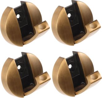 DOITOOL 4 Stück Klappbarer Haken Aus Bronze Schwenkbarer Handtuchhalter Modern Handtuchhaken Duschvorhang Ringe Einziehbar Bad Gestelle Duschvorhanghaken Türr