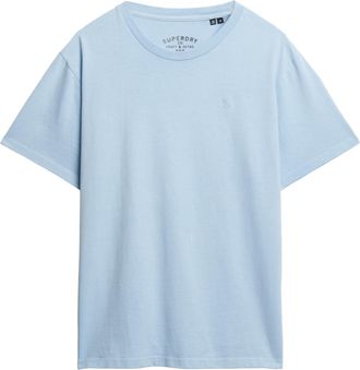 Superdry Herren Essentials T-Shirt in lockerer Passform Skyway Blau L