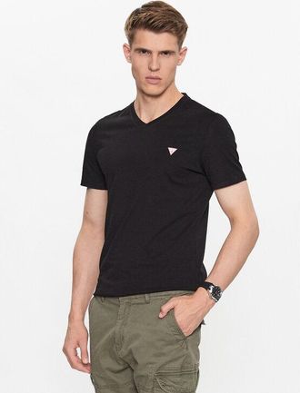 Guess T-Shirt M2YI37 I3Z14 Schwarz Slim Fit