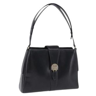 Gucci Sac bandouli&egrave;re vintage Pre-owned - Femme - Pre-owned - Noir - Taille: ONE Size