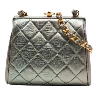 Chanel Pre-owned Leder chanel-taschen - - Pre-owned - Damen - Grau - ONE SIZE
