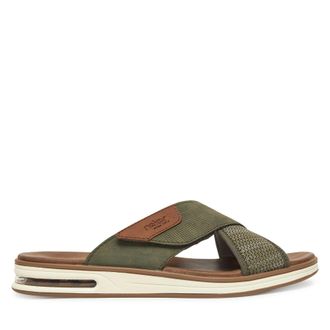 Rieker Pantoletten Rieker 29083-52 Khakifarben