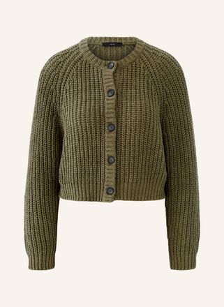 Oui Strickjacke gruen