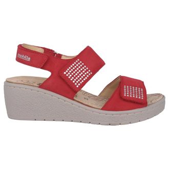 Mephisto Femme, Chaussures, Rouge, Taille: 41 EU Sandale Rouge Large - Pam Spark
