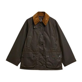 Barbour Bedale Wachsjacke - - Jackets - Damen - Gr&uuml;n - XL