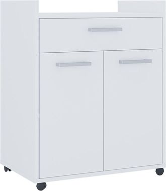 Vicco Caisson roulant Ansel, Blanc, 60x40cm avec tiroirs, Vicco