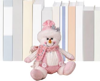 Generico Pl&uuml;schfigur Weihnachtsmann - Niedlich H&auml;ngend Rosa | Pl&uuml;schfigur Weihnachtsmann | f&uuml;r, Nachttisch, Hof, Garten