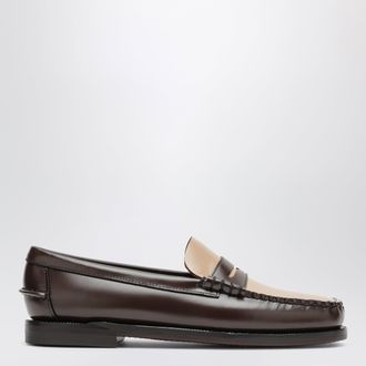 Sebago Braun/beige klassische Dan Loafer