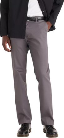 Dockers Mens Signature Khaki Straight FIT Pants, Magnet, 33W / 30L