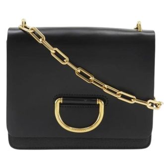 Burberry Pre-owned D Ring Calf Shoulder Bag - Femme - Pre-owned - Noir - Taille: ONE Size