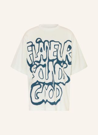 Flaneur Fl&acirc;neur Oversized-Shirt Sounds Good blau