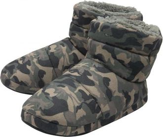 Dunlop Oliver Chaussons en textile pour homme, Kaki camouflage, 41/43 EU