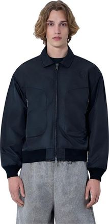 Brain Dead Homme, Vestes, Noir, Taille: XL Veste zipp&eacute;e &agrave; col