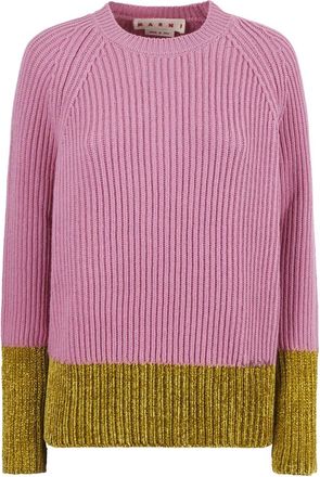 Marni Femme, Pulls, Multicolore, Taille: 36 FR Pull col rond