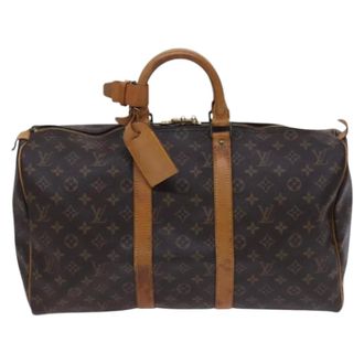 Louis Vuitton Sac Keepall Pre-owned - Femme - Pre-owned - Brun - Taille: ONE Size