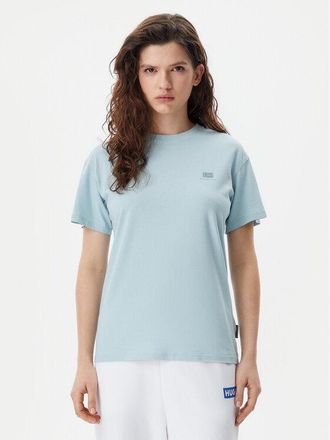 Napapijri T-Shirt S-Nina NP0A4H87 Himmelblau Regular Fit
