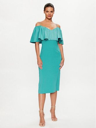 Pinko Coctailkleid La Carlota 100034 A0GI T&uuml;rkisfarben Regular Fit