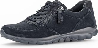 Gabor Damen Low-Top Sneaker, Frauen Halbschuhe,straßenschuhe,Strassenschuhe,Freizeitschuhe,Turnschuhe,Laufschuhe,Business,Pazifik,37.5 EU / 4.5 UK