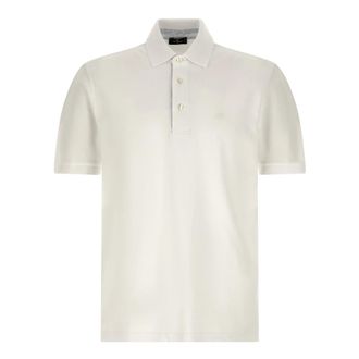 Etro Polohemd mit Printdetails - - Tops - Herren - Wei&szlig; - M