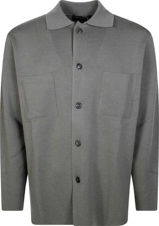 FILIPPO DE LAURENTIIS Giacca Camicia - Homme - Pulls - Vert - Taille: M
