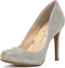 Jessica Simpson Femme Calie Round Toe Pump Escarpins, Gabor doré Multi-Paillettes, 37 EU
