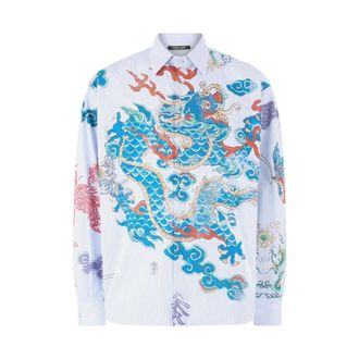 Roberto Cavalli Herren, Shirts, Mehrfarbig, SGr&ouml;&szlig;e