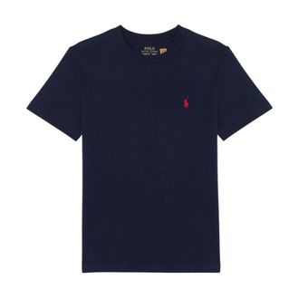 Polo Ralph Lauren Baumwoll-Jersey-Rundhals-T-Shirt - - Tops - Herren - Blau - XL