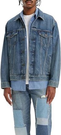 Levi's New Relaxed Fit Trucker Veste Homme Waterfalls XL