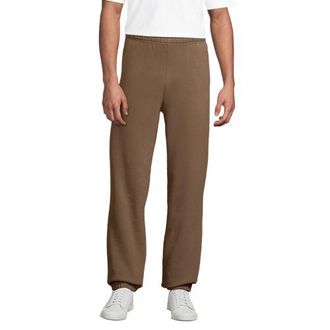 Lands End Serious Sweats Jogginghose, Herren, Gr&ouml;&szlig;e:56-58 regular, Braun, Baumwoll-Mischung/Polyester-Mischung, by Lands End