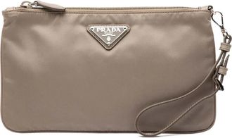 Prada pochette Tessuto (2013-2025) - Marron