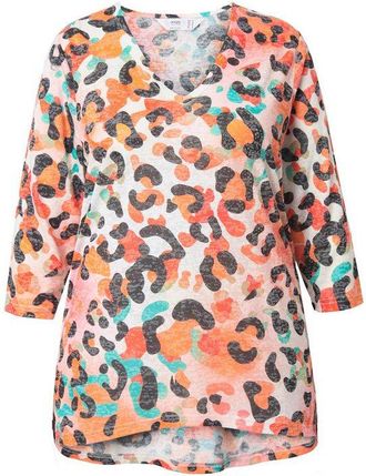 Angel Of Style T-Shirt T-Shirt A-Linie farbiges Leomuster