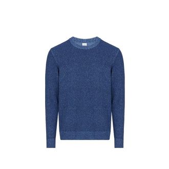 Au Printemps Paris Pullover aus Baumwollmischung - Blau