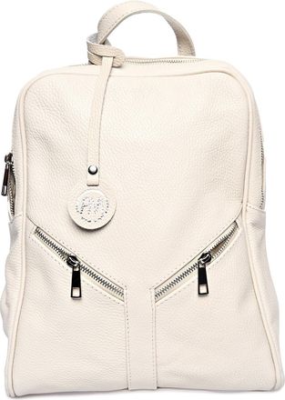 Roberta M Beige Rindsledertasche