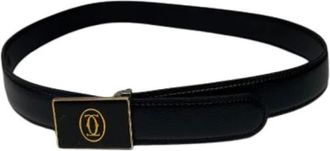 Cartier unisex, Pre-owned, Noir, Taille: ONE Size Ceinture Vintage Pre-owned