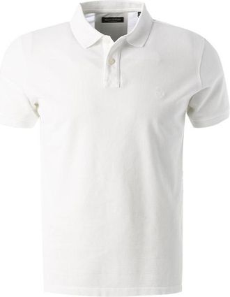 Marc O'Polo Herren Polo-Shirt weiß