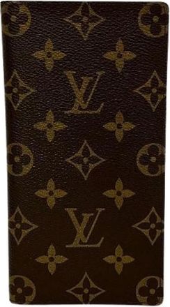 Louis Vuitton Portefeuille long monogramme doccasion - Homme - Pre-owned - Brun - Taille: ONE Size