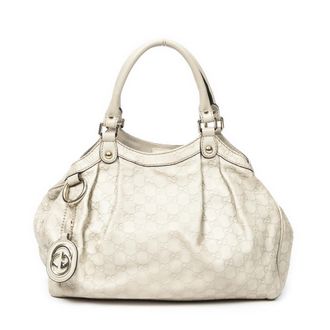 Gucci Crossbody Bags - Small Sukey Tote - Gr. unisize - in Wei&szlig; - f&uuml;r Damen