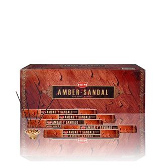 Hem Hem Amber Sandal R&auml;ucherst&auml;bchen, 5 x 20 Packungen &agrave; 100 St&uuml;ck