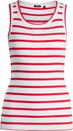 Joop Femme, Tops, Rouge, Taille: 42 FR D&eacute;bardeur c&ocirc;tel&eacute;