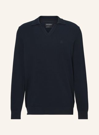 Marc O'Polo Marc Opolo Strick-Poloshirt blau