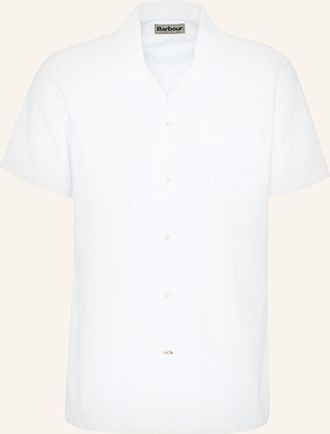 Barbour Resorthemd Irvine Relaxed Fit weiss