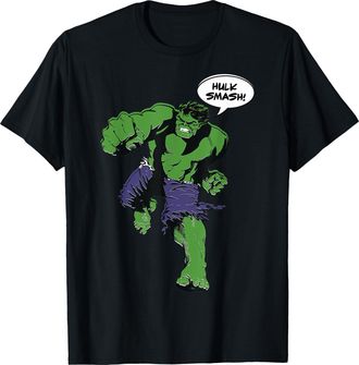MARVEL Hulk Smash Quote T-Shirt