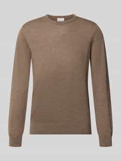 Profuomo Regular Fit Strickpullover aus reiner Wolle