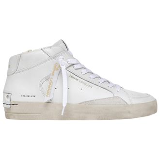 Crime London Man Sneakers Sk8 Deluxe Mid White, Wei&szlig;, 44 EU