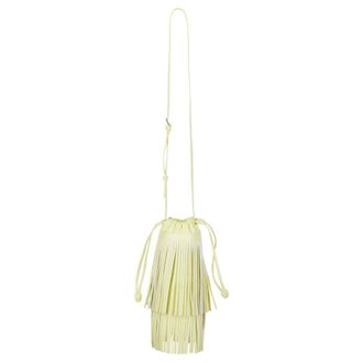 Liviana Conti Femme, Sacs, Jaune, Taille: ONE Size Borsa Secchiello frange