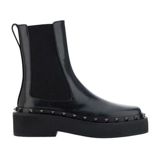 Valentino Garavani Rockstud M-Way Stiefeletten - - Shoes - Damen - Schwarzk - 40 EU