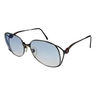 Saint Laurent Pre-owned Vintage Sonnenbrille - - Pre-owned - Damen - Blau - ONE SIZE