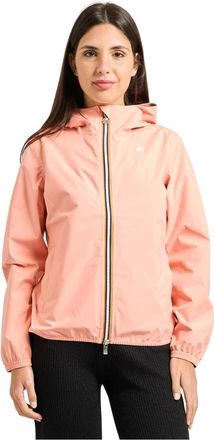 K-Way Femme, Vestes, Rose, Taille: 44 FR Lil 2.0 Stretch Dot Jacket